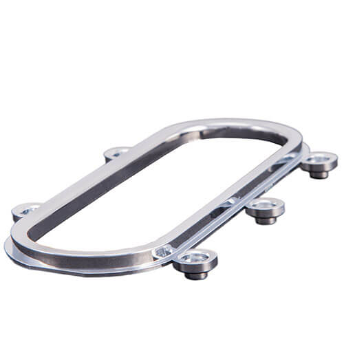 Decorative trim for washing machine drawer | Keune & Lauber